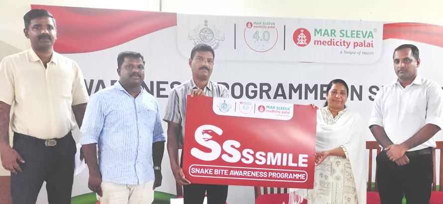 Snake bite awareness program at Idukki | Mar Sleeva Medicity Palai